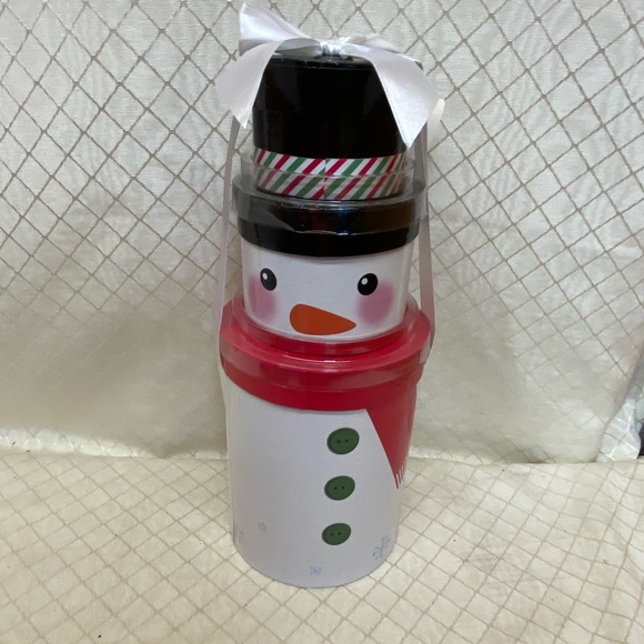 Holiday | 3 Stackable Snowman Treat Gift Boxes 3tier | Poshmark